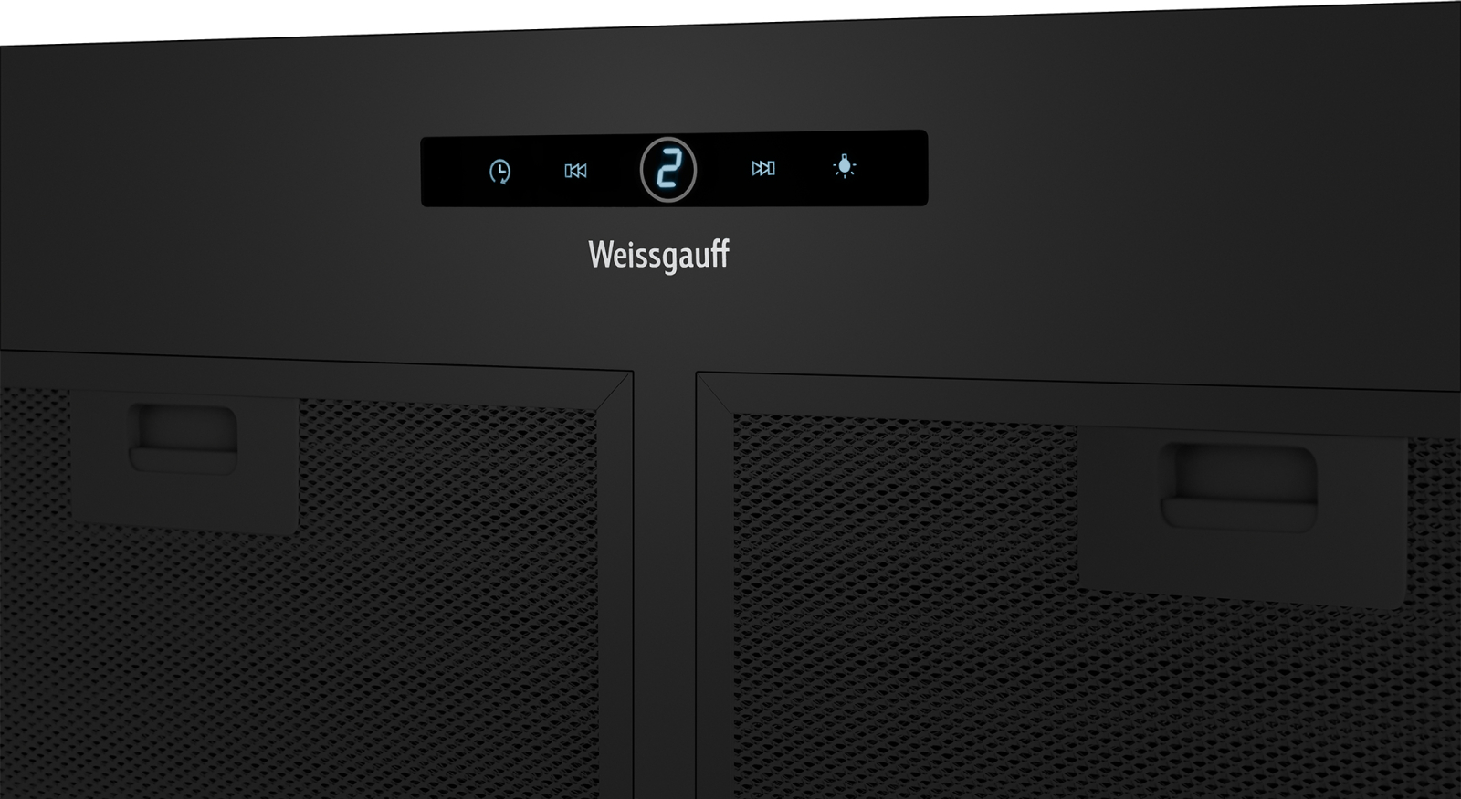 Кухонная встраиваемая вытяжка Weissgauff BOX 1200-72 BL купить с ...