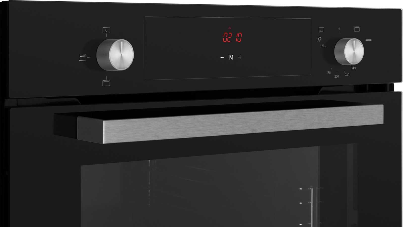 Духовой шкаф газовый Weissgauff WGO 706 D BLACK GLASS купить с ...
